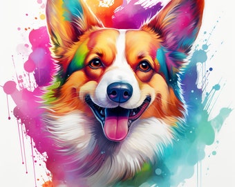 Beautiful Dog 1 AI Digital Art - Etsy