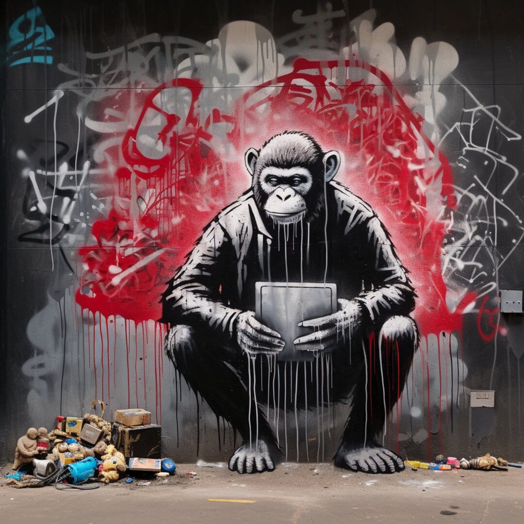 Bansky Art Digital - Etsy