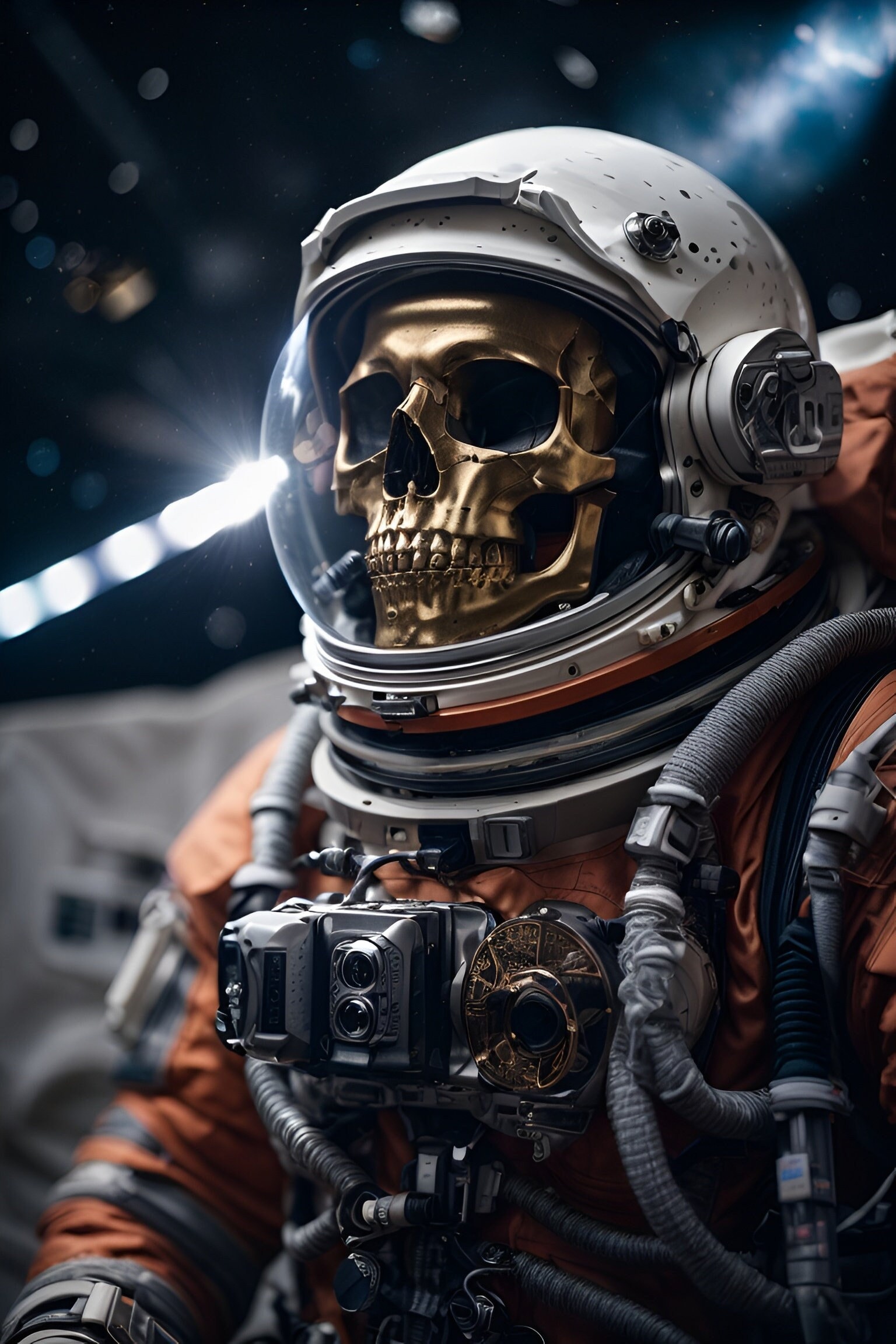 Skeleton Astronaut Spacesuit Digital Print - Etsy Skeleton Astronaut Spacesuit Digital Print - Etsy
