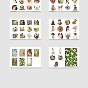 Anne of Green Gables Theme Printable Pages // 60 Vintage Inspired Fussy ...
