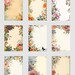 Floral Printable Journal Pages // 20 Vintage Inspired Flower Journaling ...