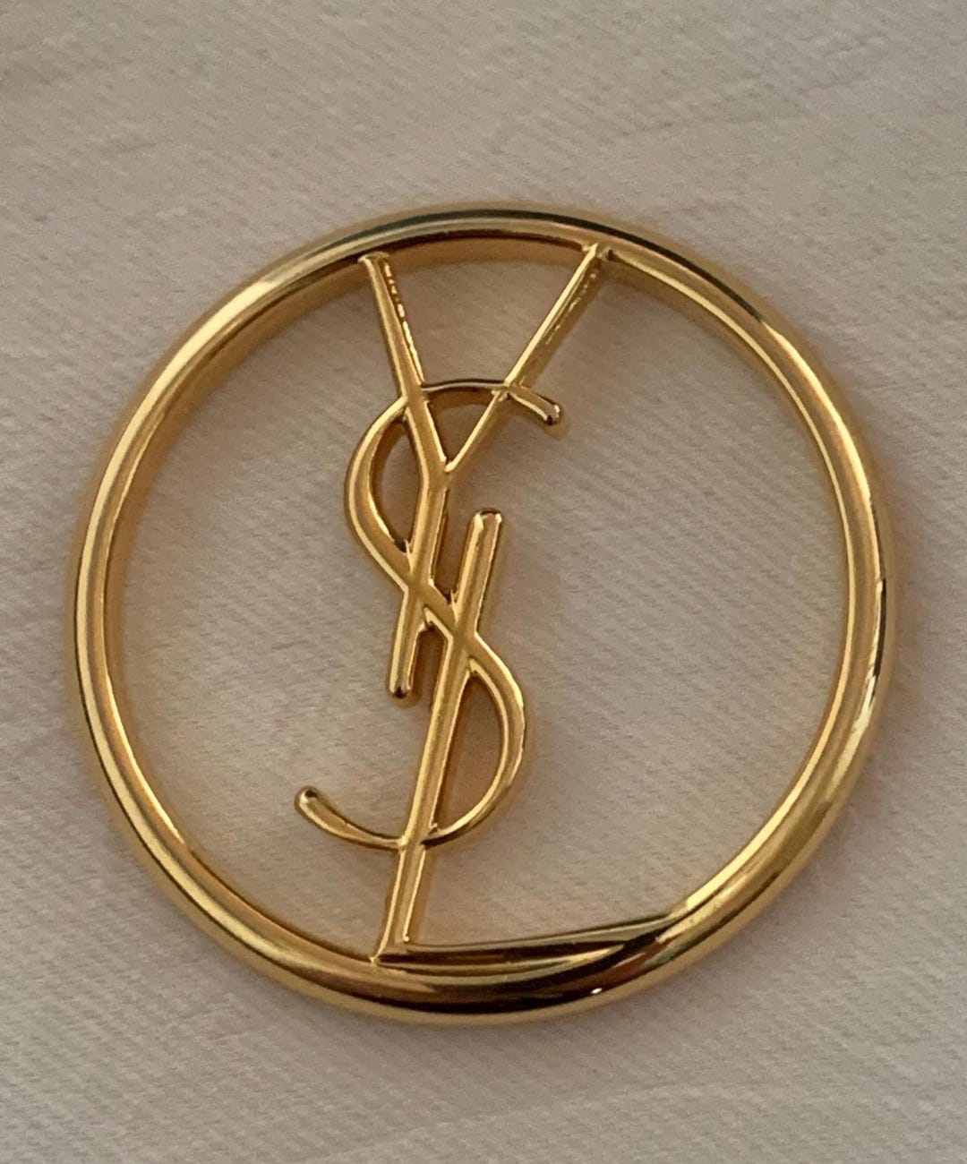 From the Mirror to the YSL Monogram Pendant - Etsy