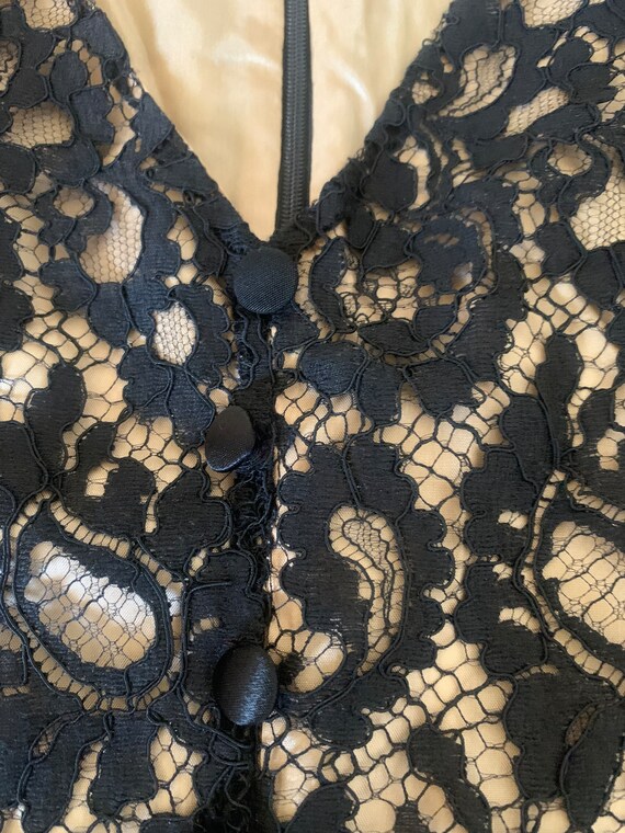 Rare and elegant Candice Fraiberger lace dress - Gem