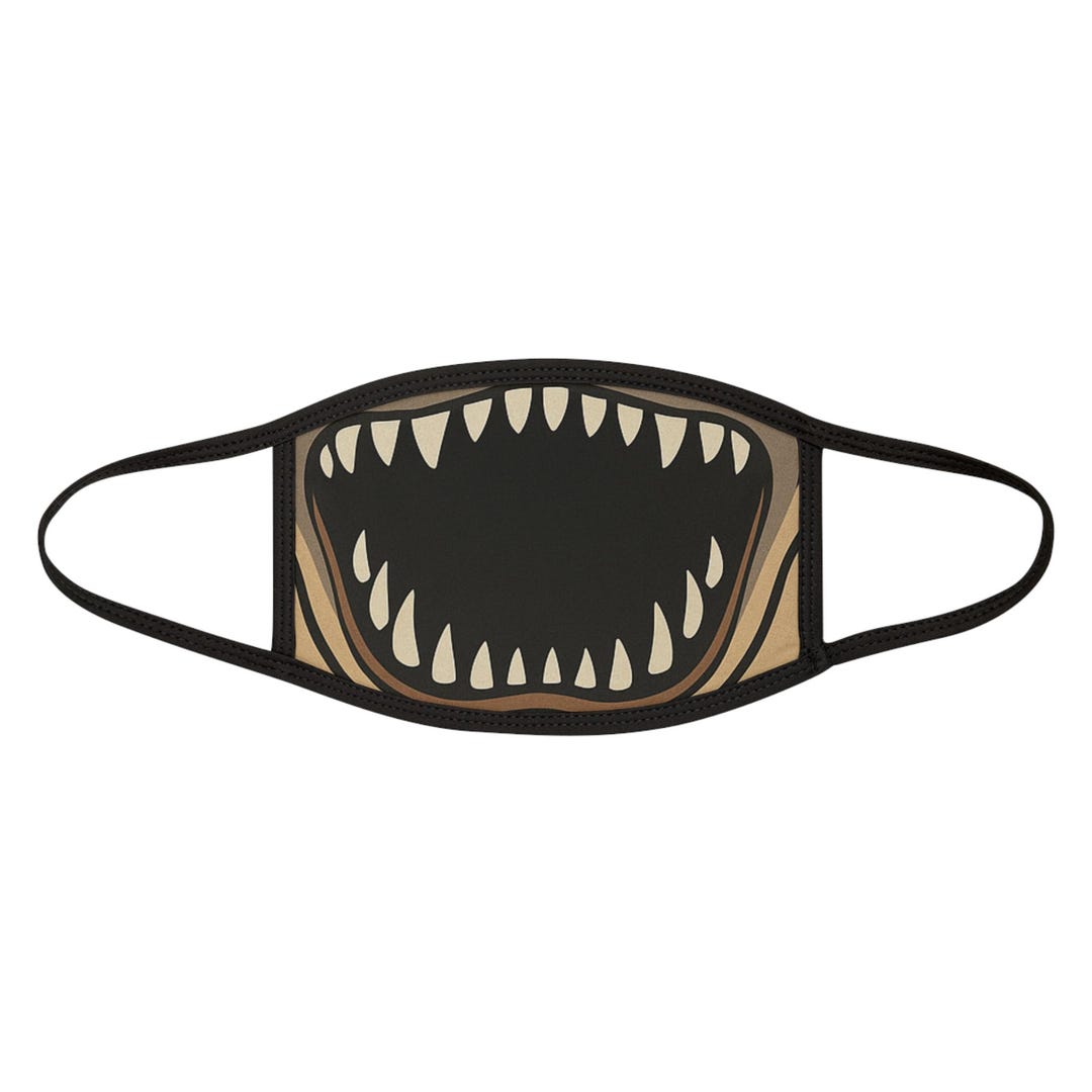 Adult Monster Face Mask - Sharp Teeth, Novelty Gift - Etsy