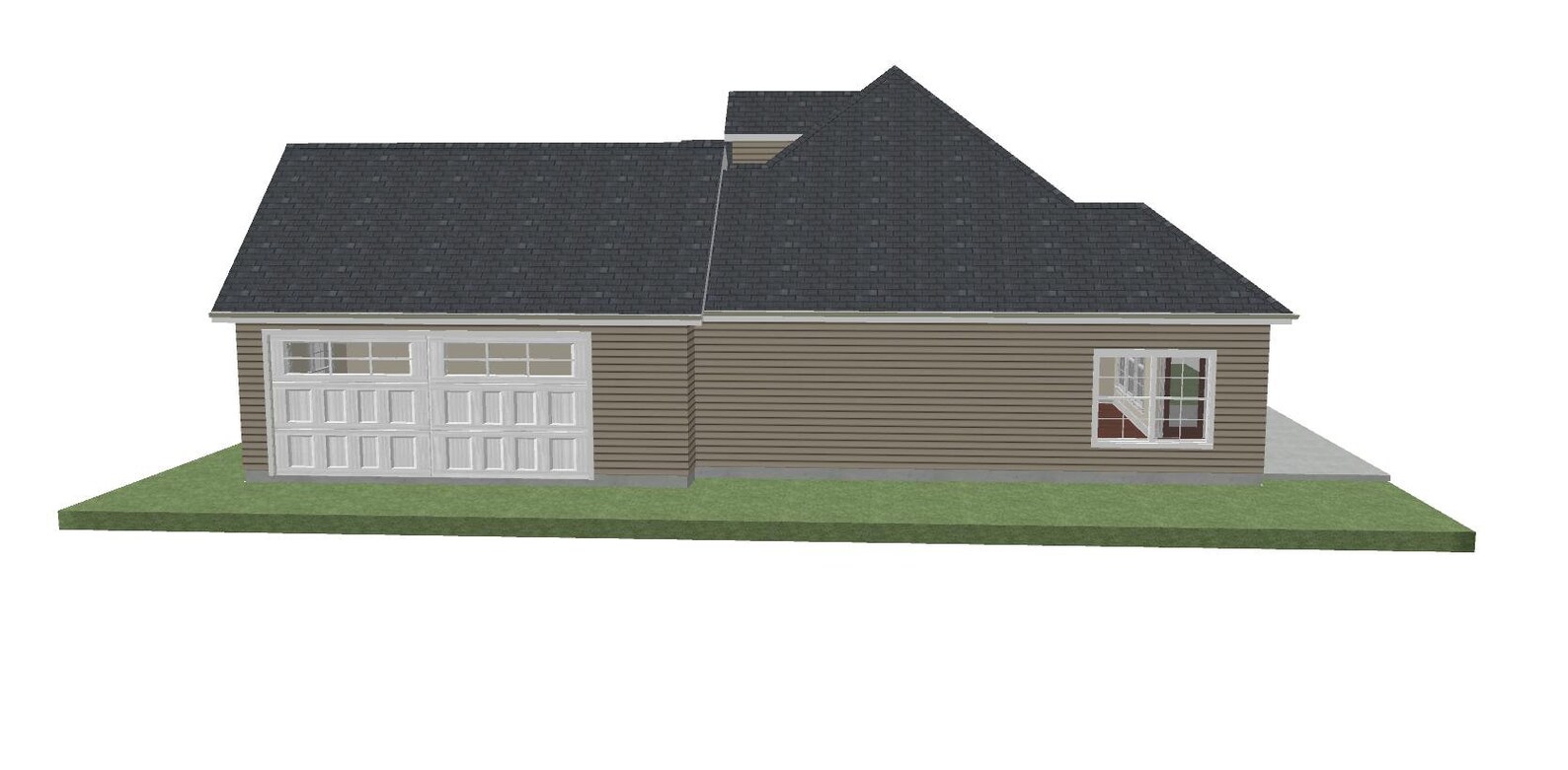 House Plan - PDF, 1 Stories, 3BR, 2BATH, 1824 SF - PL1605 - Etsy