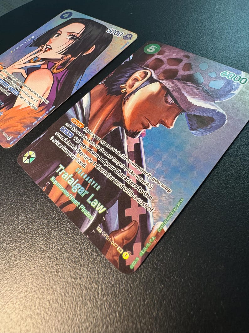 One Piece Holo Cards: Serpents & Surgeons - Etsy