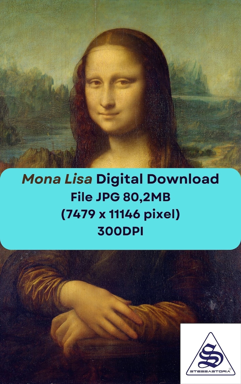 Printable Mona Lisa High Definition File for Printing Photos Posters ...