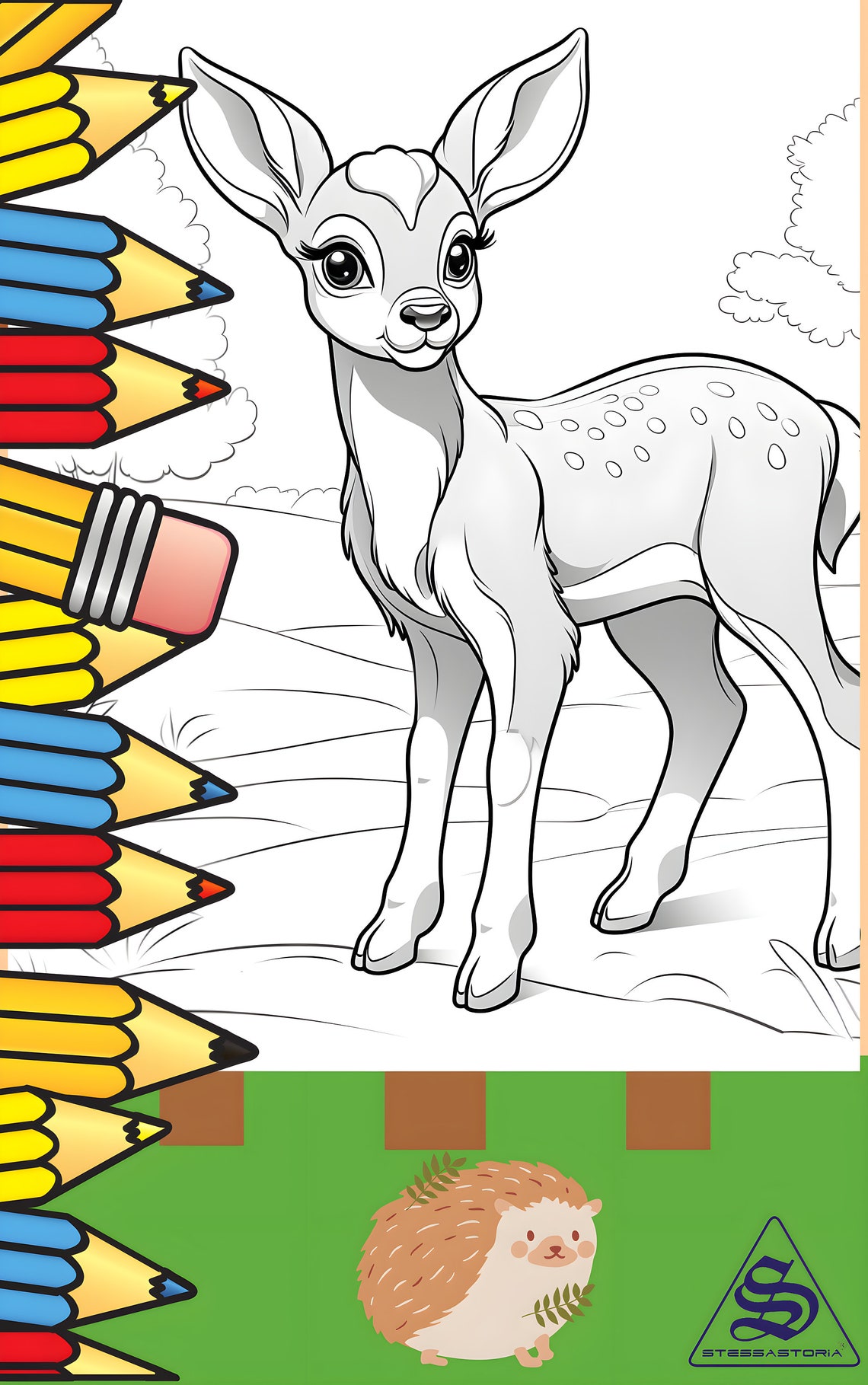 12 Forest Animals Coloring Pages, Woodland Animals Coloring Pages ...