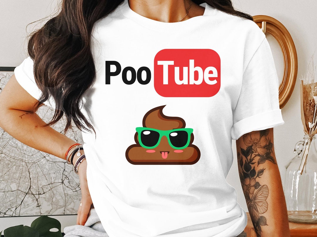 Poop Poo Toilet Loo Emoji Funny Influencer Kids Shirt T-shirt - Etsy
