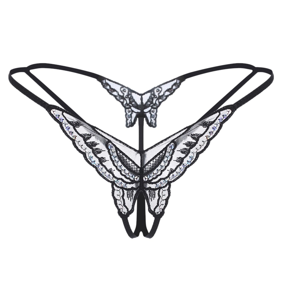 Butterfly Open Crotch Panties Extreme Open Crotch See Etsy Uk