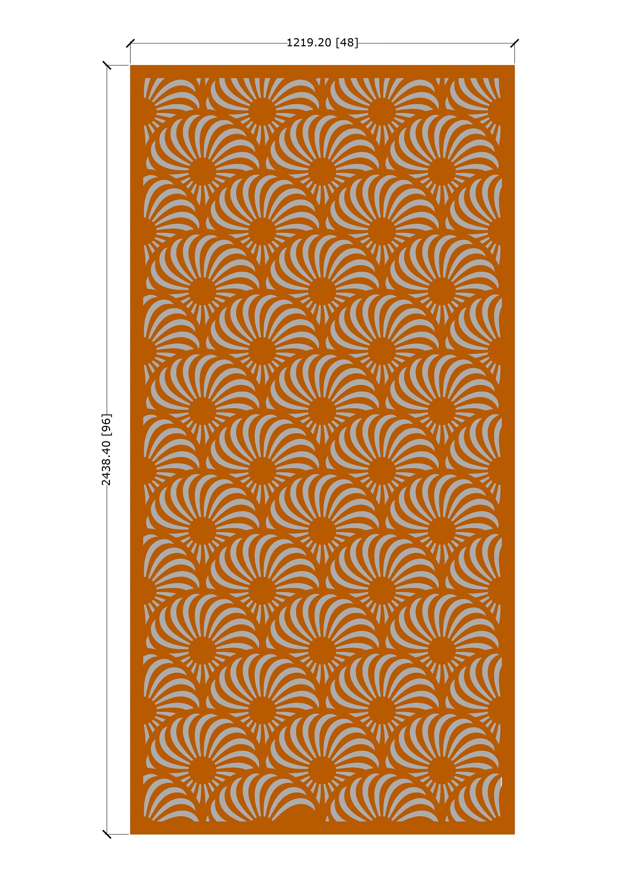 AUA Screen 6, Elevation Jali, Screen, Partitions Jali, Stencil, Laser ...