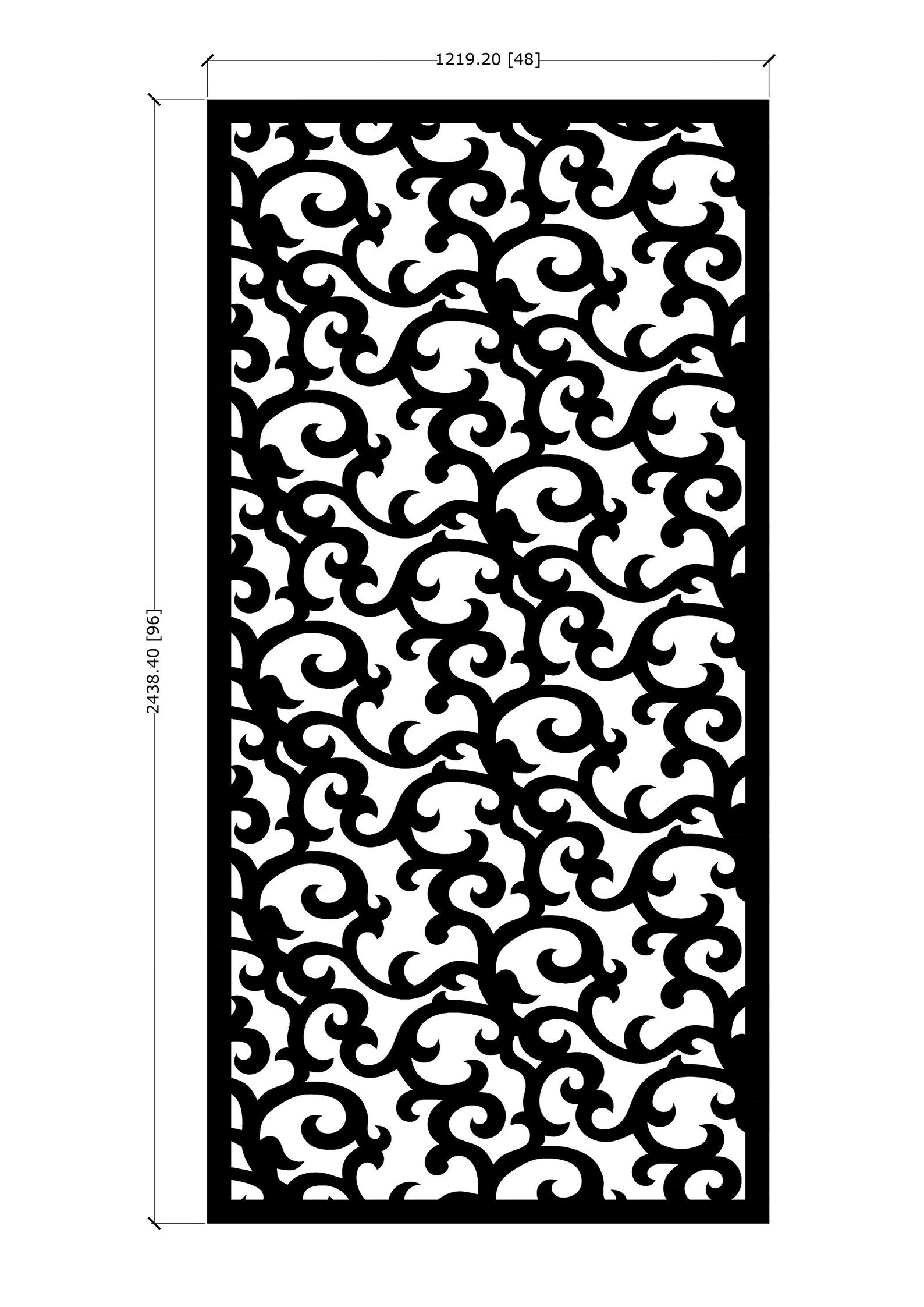 AUA - Screen - 10, Elevation Jali, Screen, Partitions Jali, Stencil ...