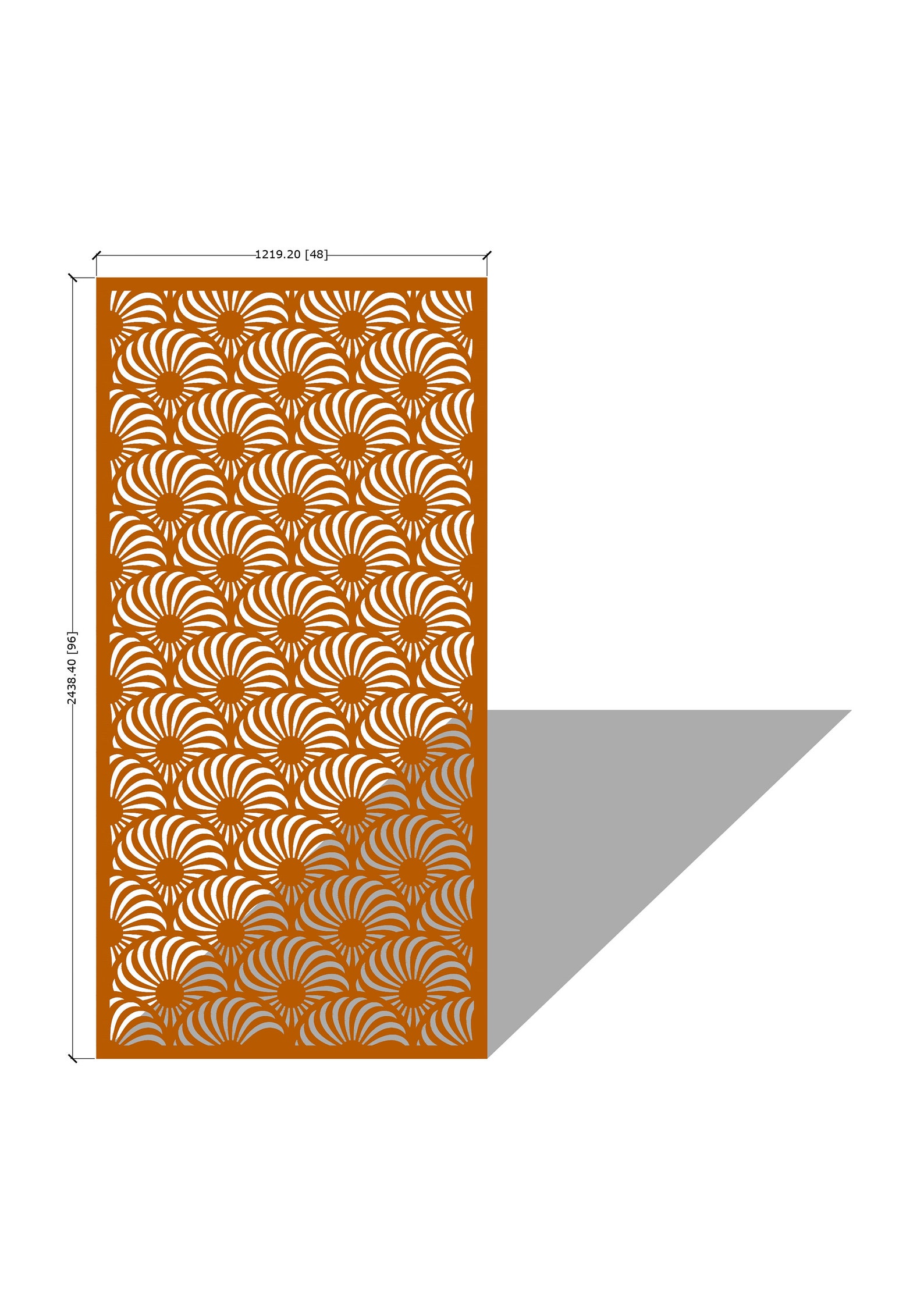 Buy AUA Screen 6, Elevation Jali, Screen, Partitions Jali, Stencil, Laser, Cnc, Plasma, File ...
