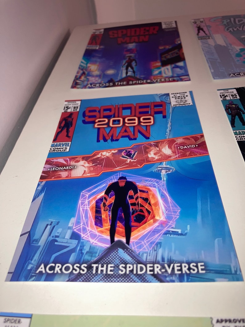 Miguel Ohara Spider-man 2099 Poster Across the Spider-verse Print - Etsy