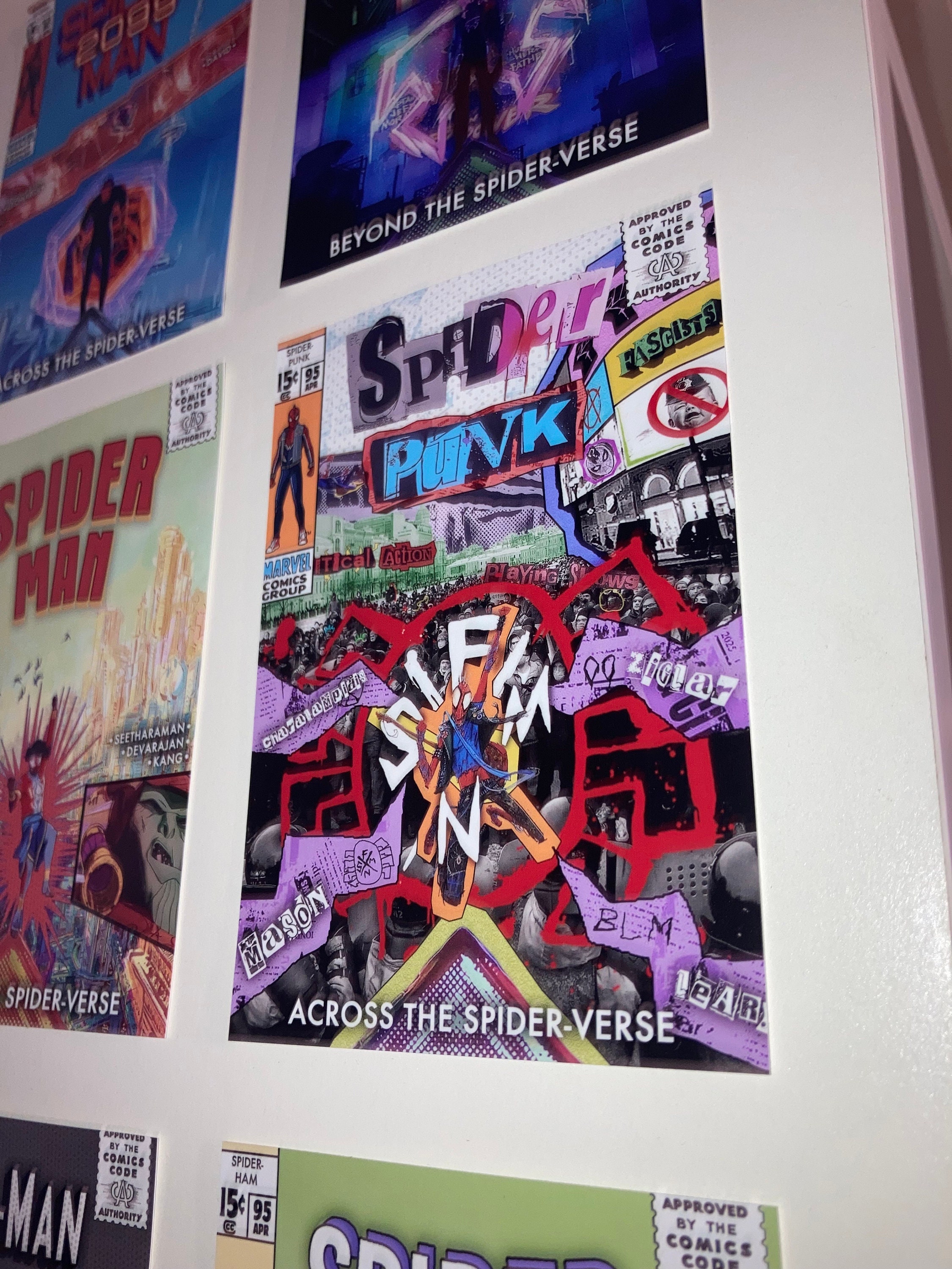 Hobie Brown Spider-punk Poster Across the Spider-verse Print - Etsy