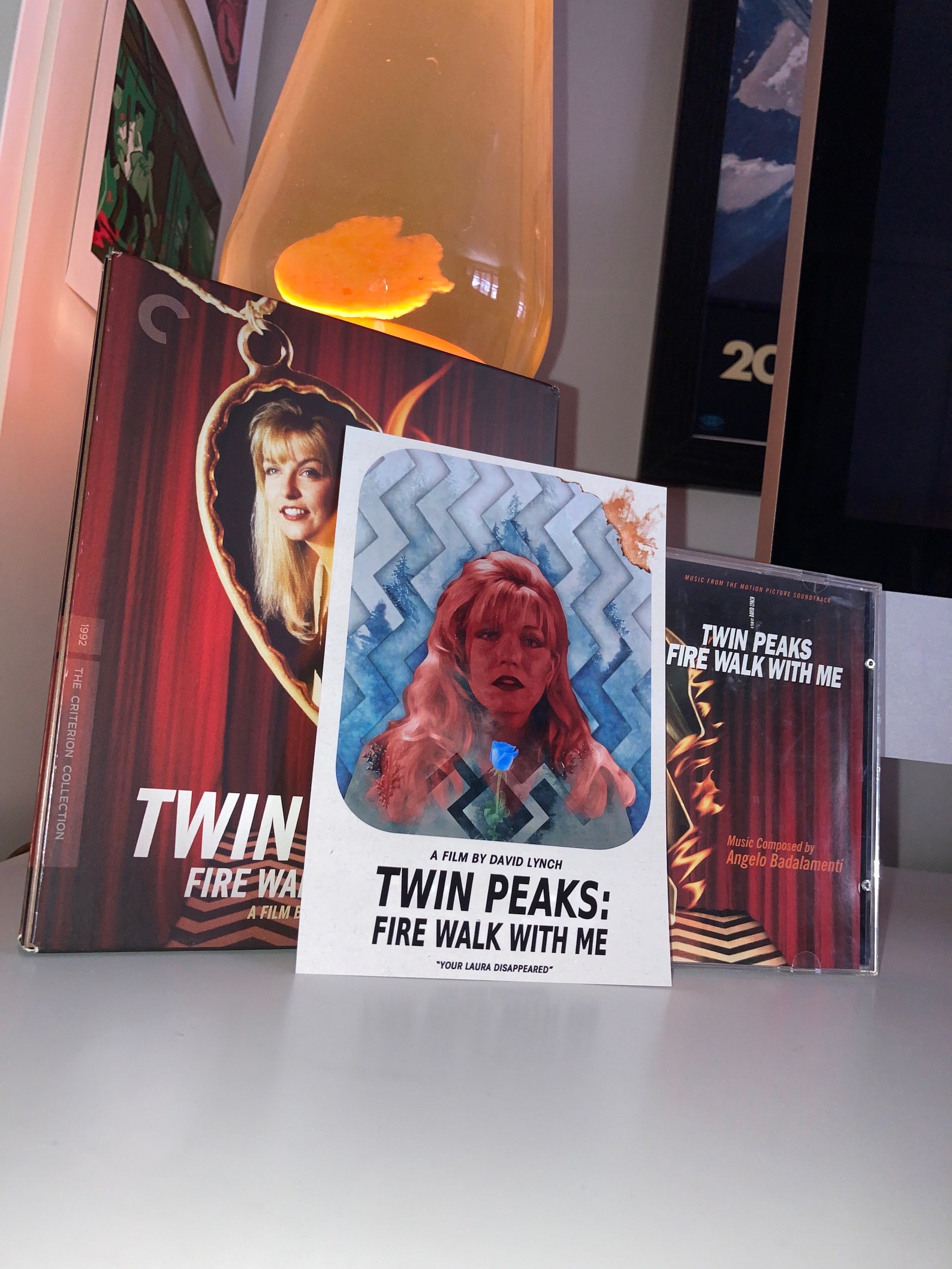 Laura Palmer Fire Walk With Me Poster - Twin Peaks Print (4" X 6") - Etsy