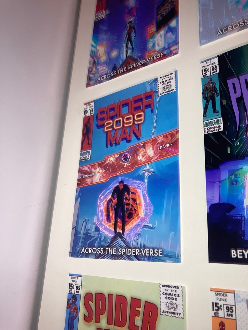 Miguel Ohara Spider-man 2099 Poster Across the Spider-verse Print - Etsy