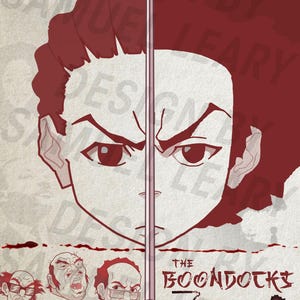 The Boondocks Poster - Adult Swim TV Series Print (4" X 6") - Etsy UK