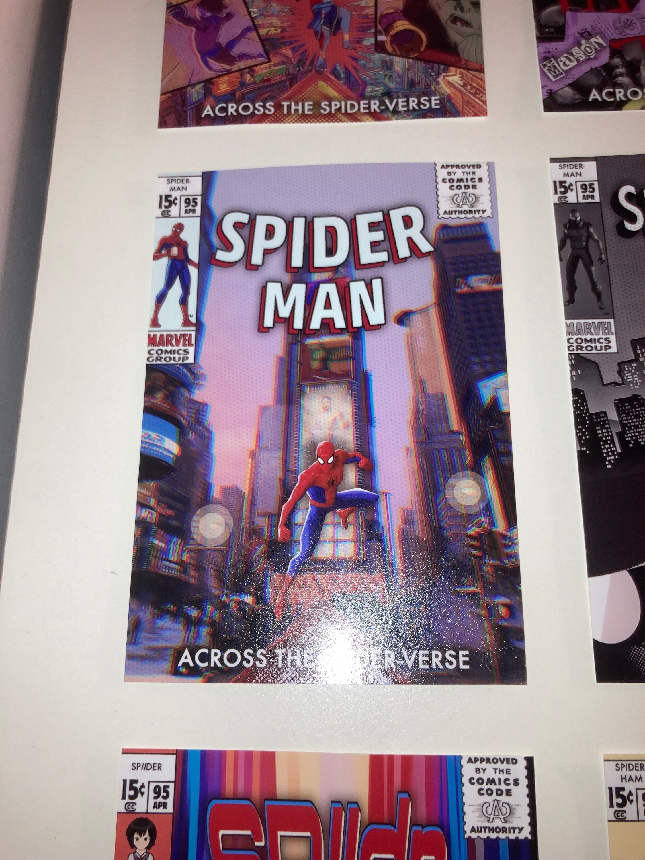 Peter B. Parker Spider-man Poster Across the Spider-verse - Etsy