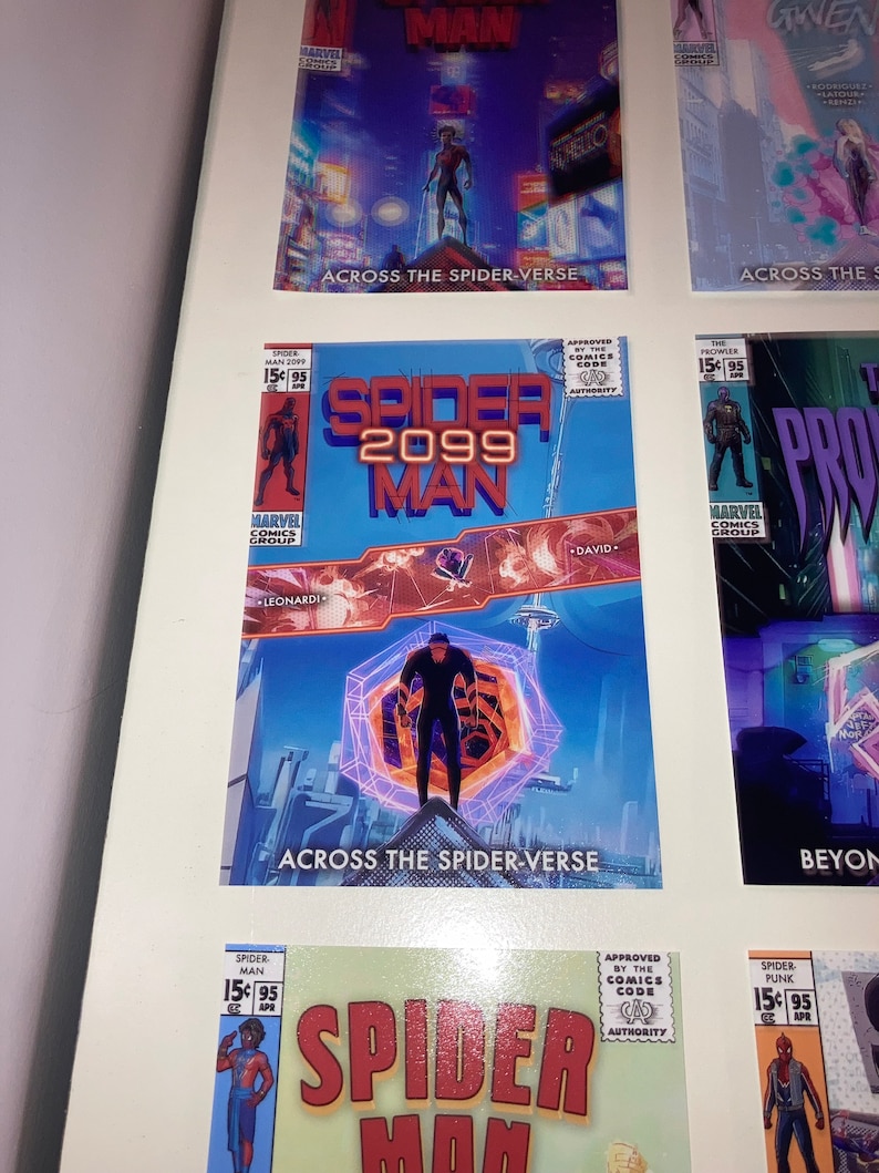 Miguel Ohara Spider-man 2099 Poster Across the Spider-verse Print - Etsy