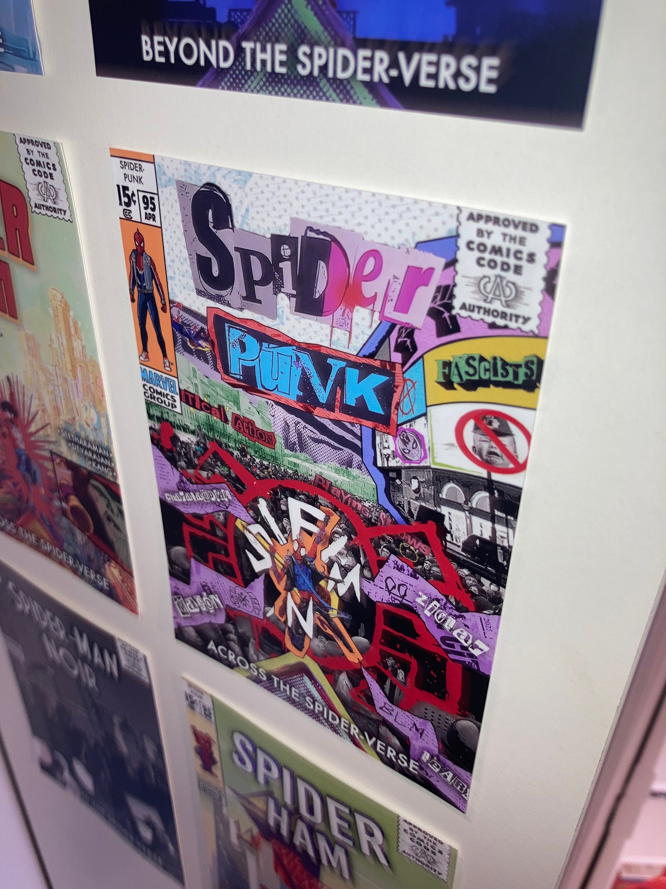 Hobie Brown Spider-punk Poster Across the Spider-verse Print - Etsy