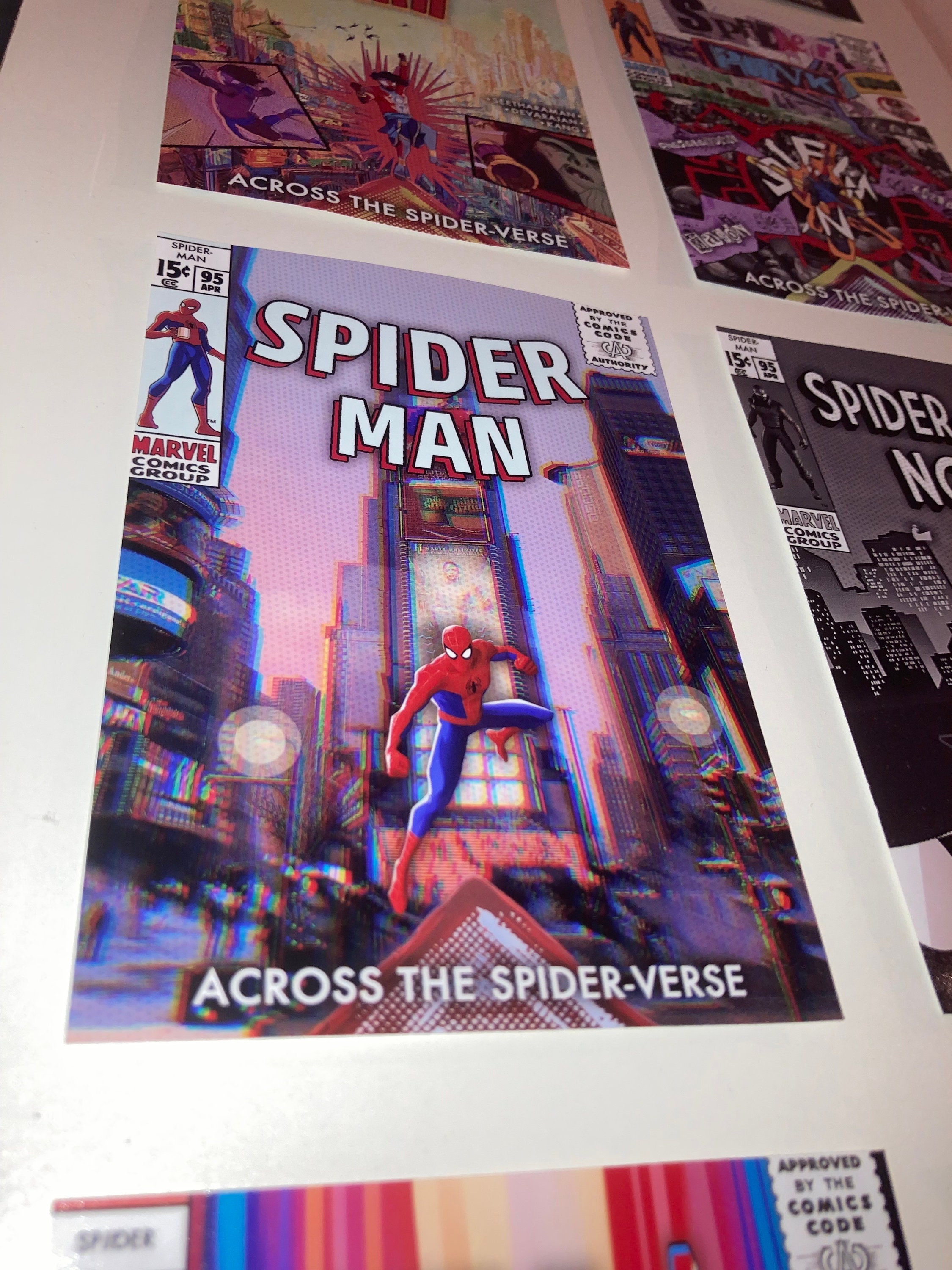Peter B. Parker Spider-man Poster Across the Spider-verse - Etsy