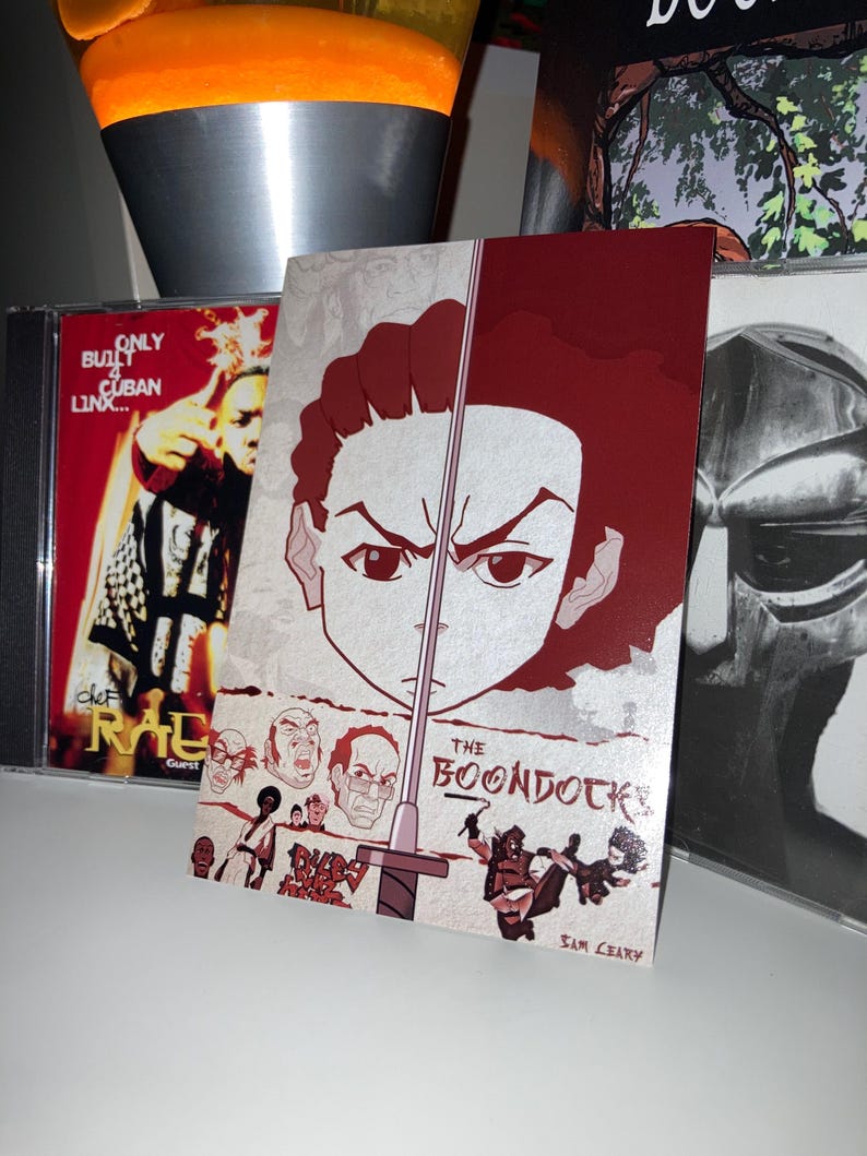 The Boondocks Poster - Adult Swim TV Series Print (4" X 6") - Etsy UK