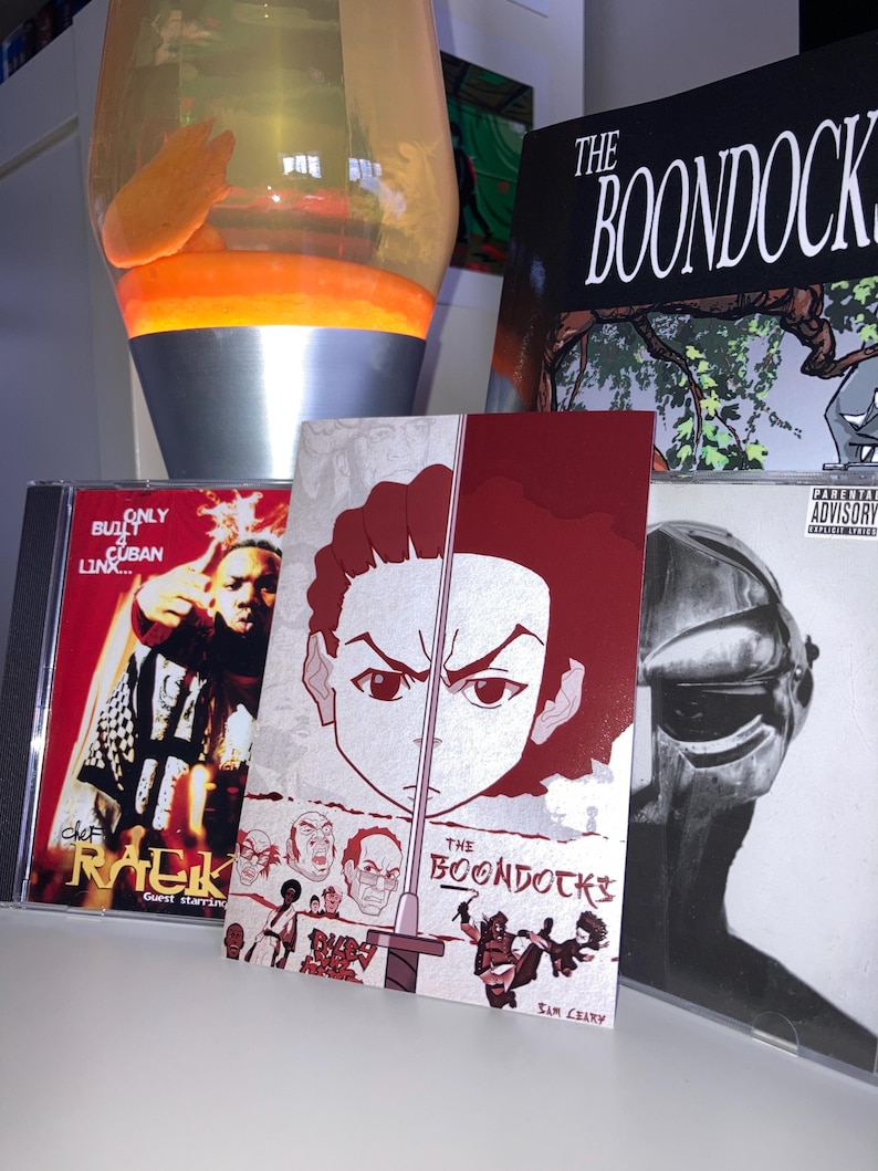 The Boondocks Poster - Adult Swim TV Series Print (4" X 6") - Etsy