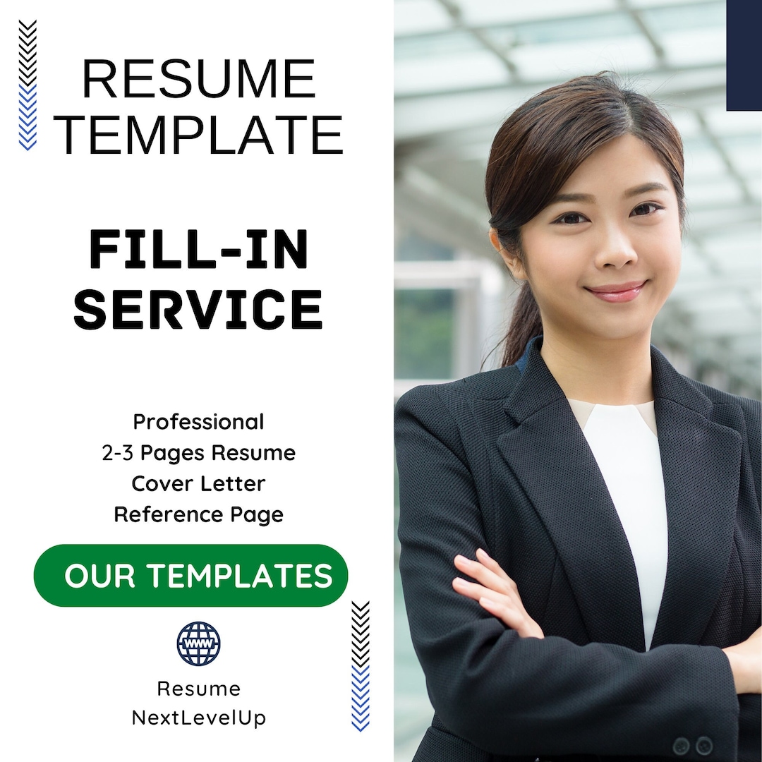 Resume Writer | Professional Fill-in Service Resume 2 Plus Pages | CV ...