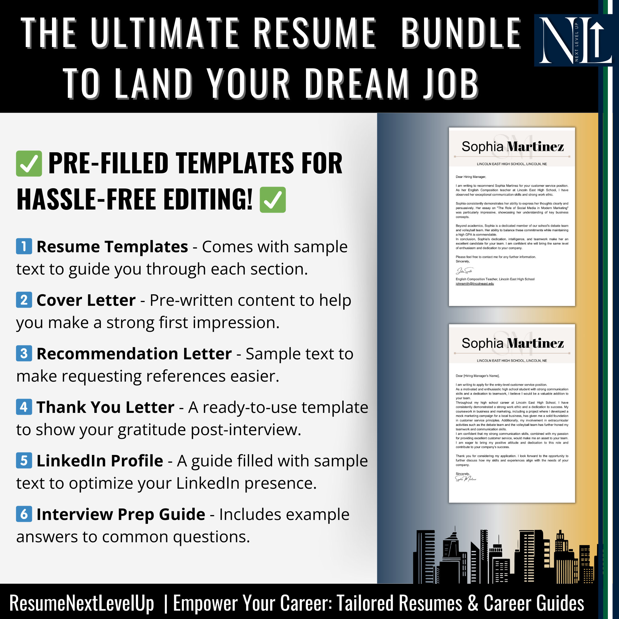 High School Resume With No Experience | High School Resume Template ...