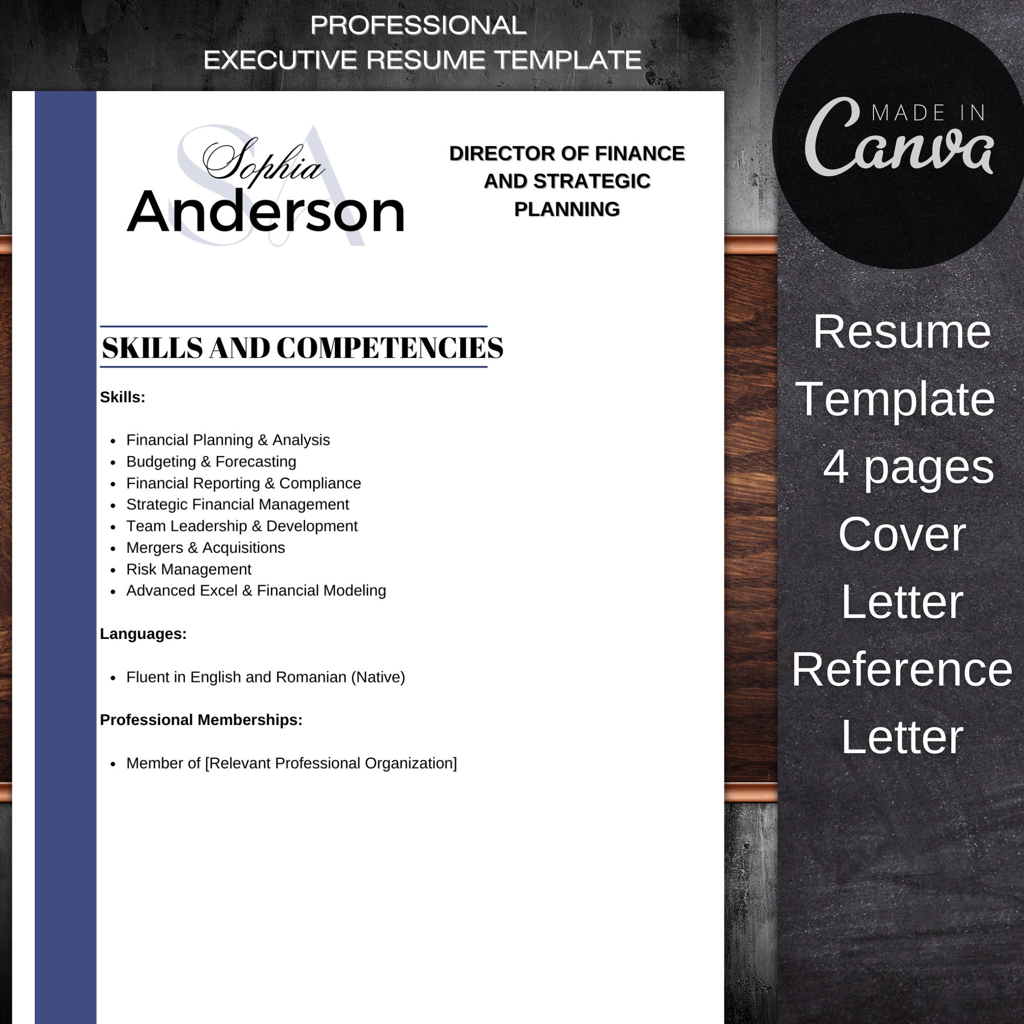 Executive Resume Template Bundle Elevate Your Career With Professional ...