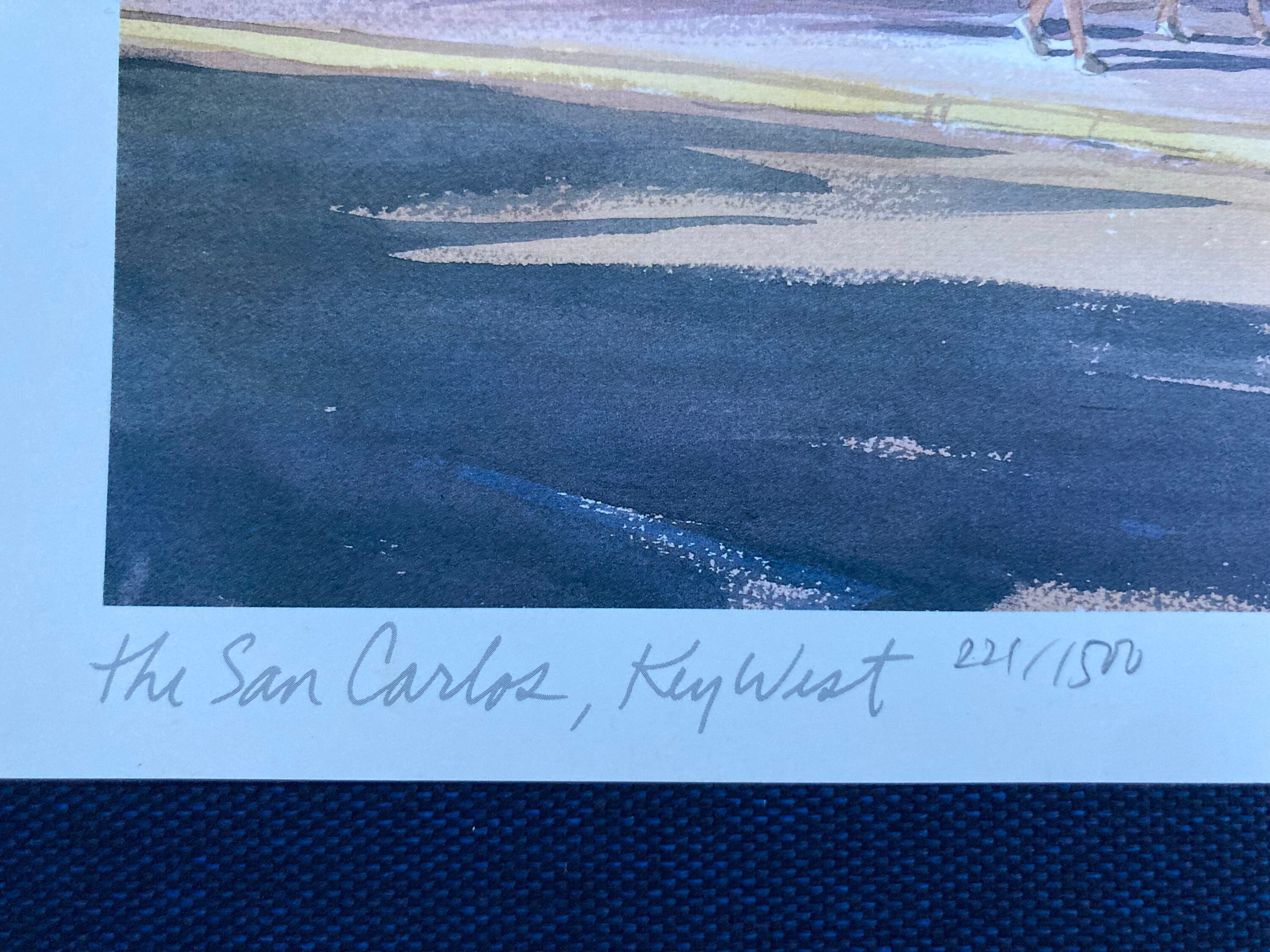 Cuban Heritage Watercolor Painting by Robert E. Kennedy, “the San ...