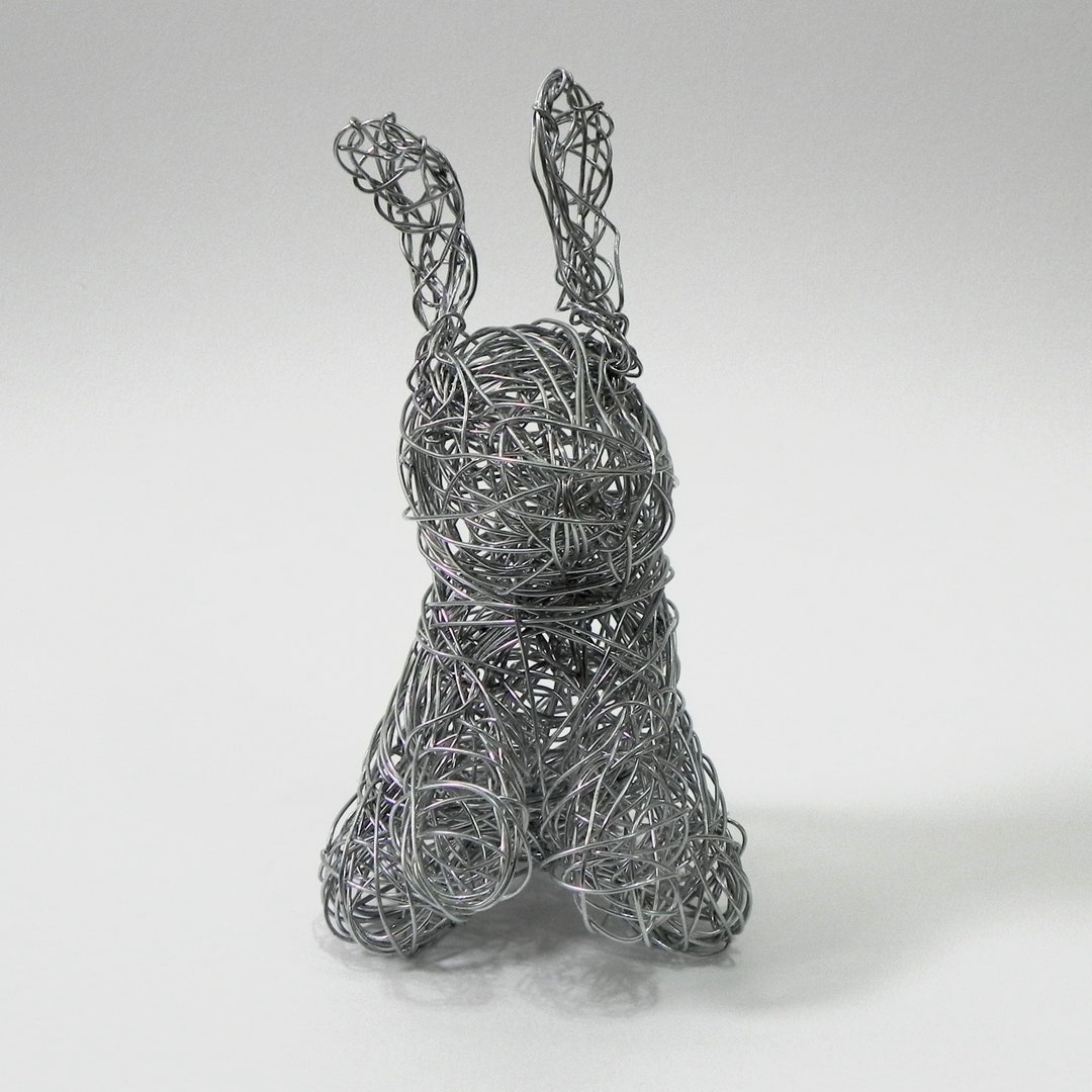 Cute Bunny Wire Sculpture - Etsy