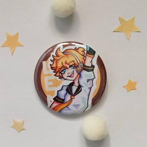 Vocaloid Pins - Hatsune Miku, Kagamine Len, Kagamine Rin - Etsy