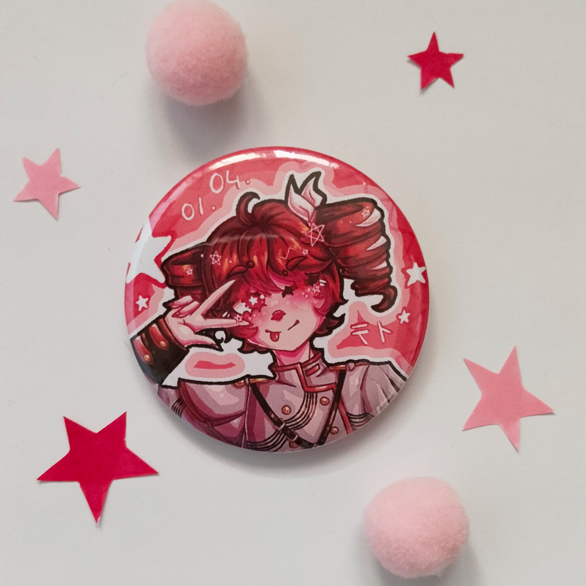 Vocaloid Pins Kasane Teto Synthv, Ia, Utatane Piko - Etsy