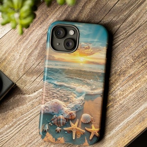 Beach Life Phone Case for iPhone 15 14 13 Pro Max 12 XR 7 Sandy Beach ...