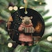 Moo Deng for Christmas Ornament | Moo Deng Ceramic Ornament | Christmas ...