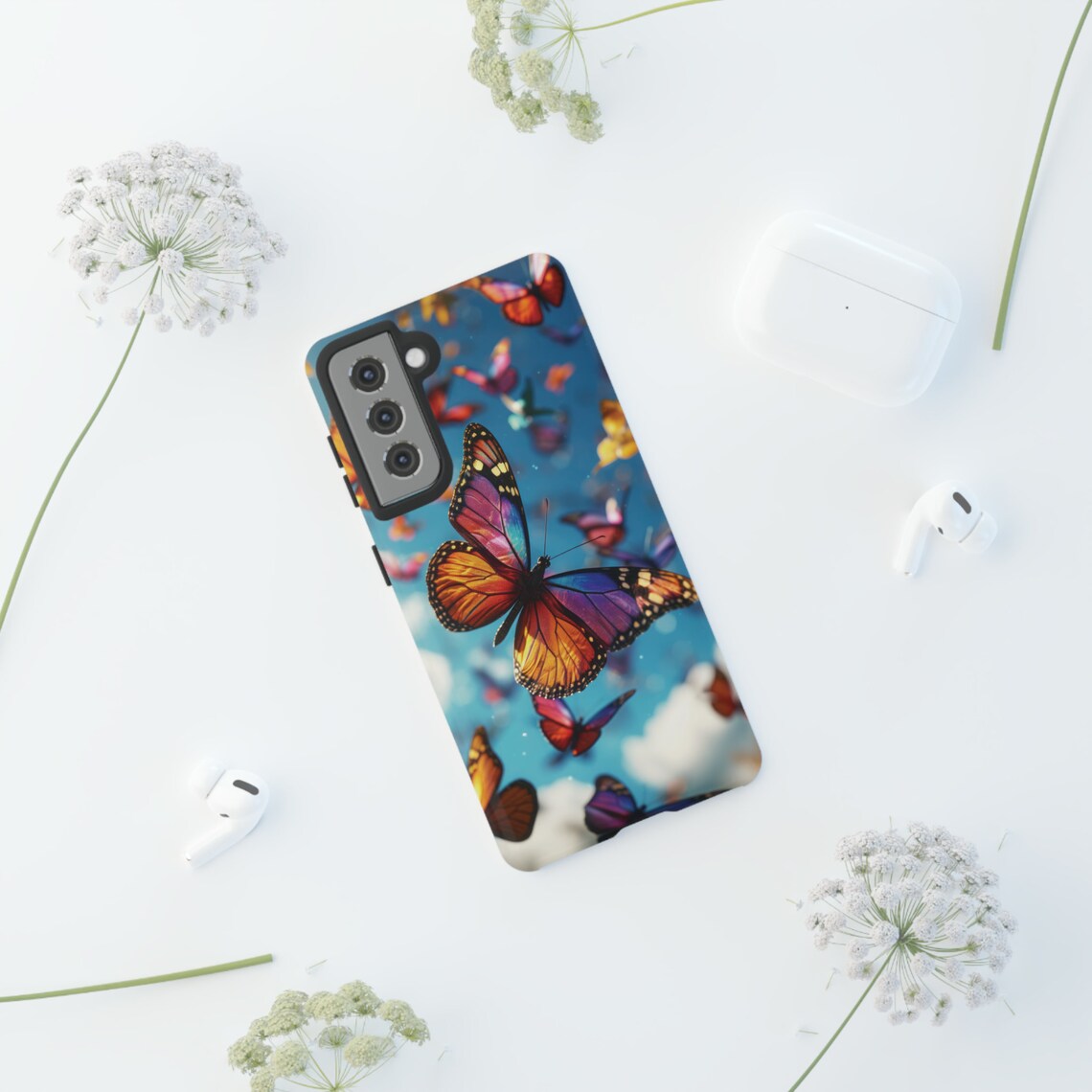 Monarch Butterfly Phone Case for iPhone 15 14 13 Pro Max 12 Mini XR 7 8 ...