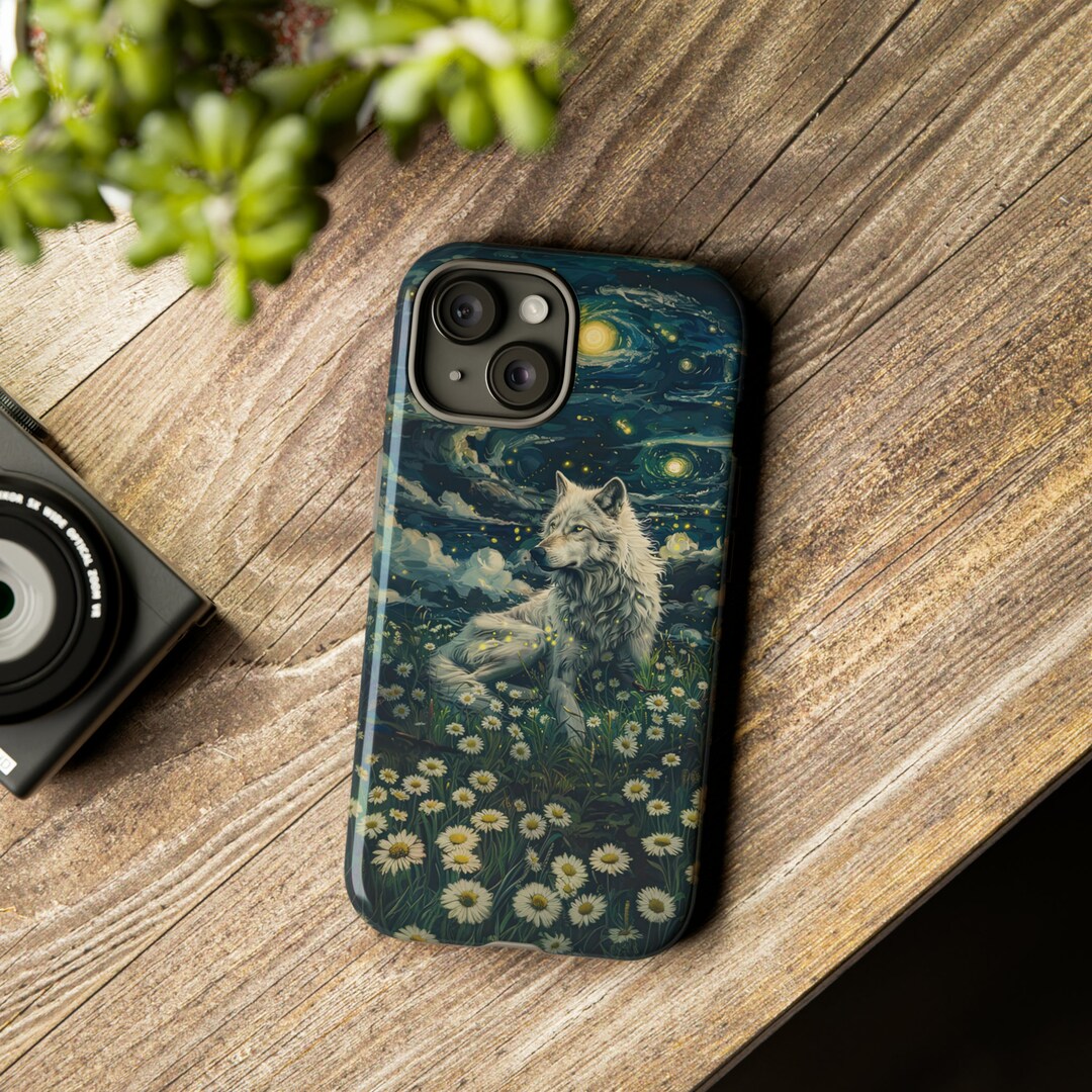 Silver Wolf Phone Case | Grey Wolf Lovers Gift Phone Case | Wolves and ...