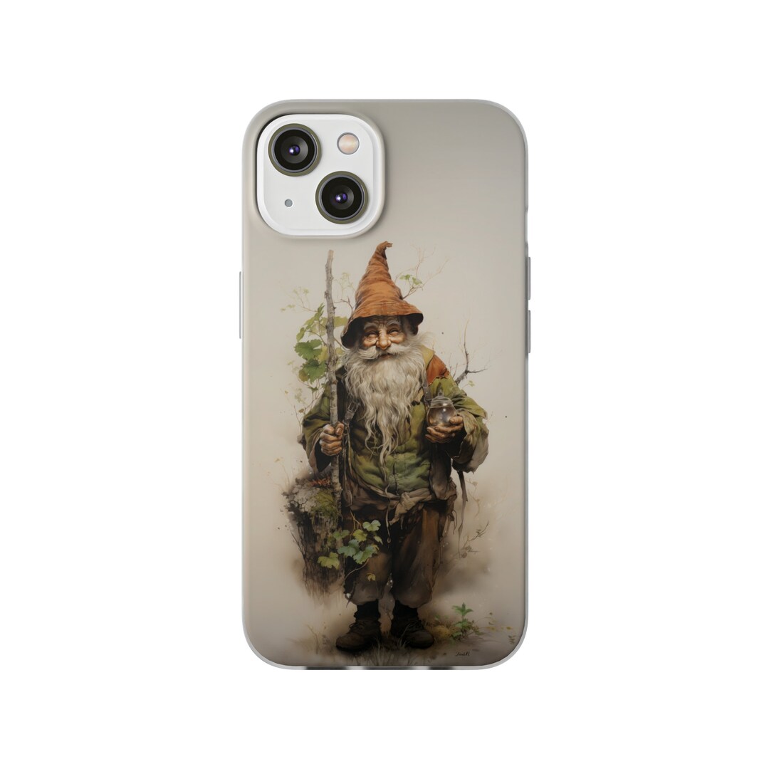 Gnome Phone Case | Cottage Core Fairy Gnome Phone Case | Fairy Lover ...