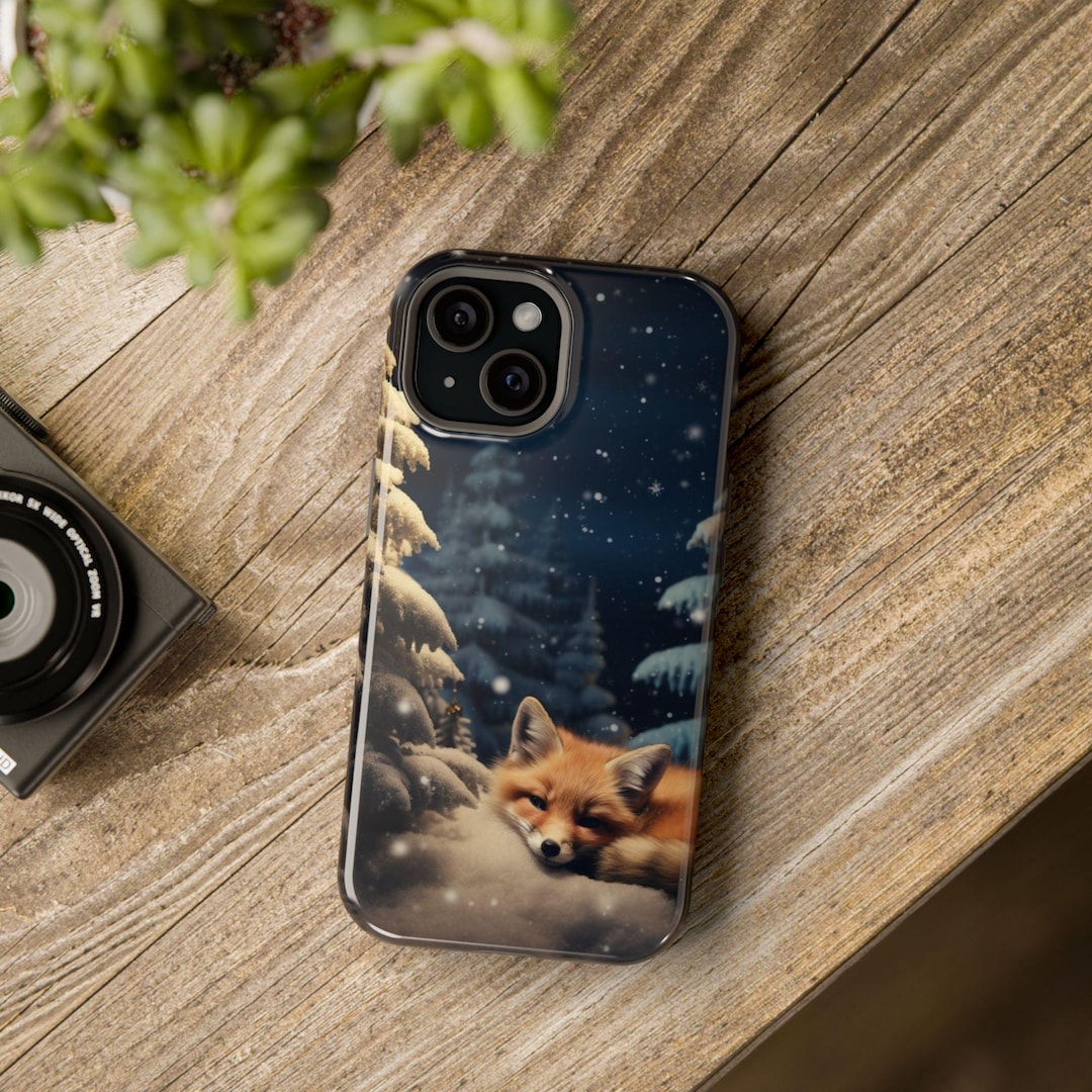 Red Fox iPhone Case | Fox Lover's Phone Case | iPhone 16 15 14 13 Wild ...