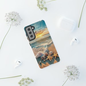 Beach Life Phone Case for iPhone 15 14 13 Pro Max 12 XR 7 Sandy Beach Phone Case Galaxy S24 ...