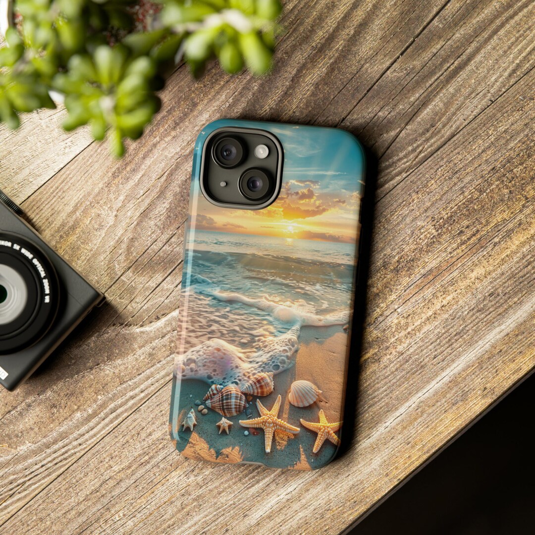 Beach Life Phone Case for iPhone 15 14 13 Pro Max 12 XR 7 Sandy Beach ...