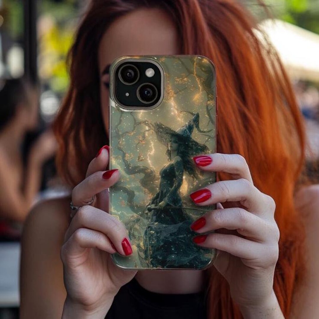 Goth Witch Goddess Phone Case for iPhone 16 15 14 13 Pro Max - Salem ...