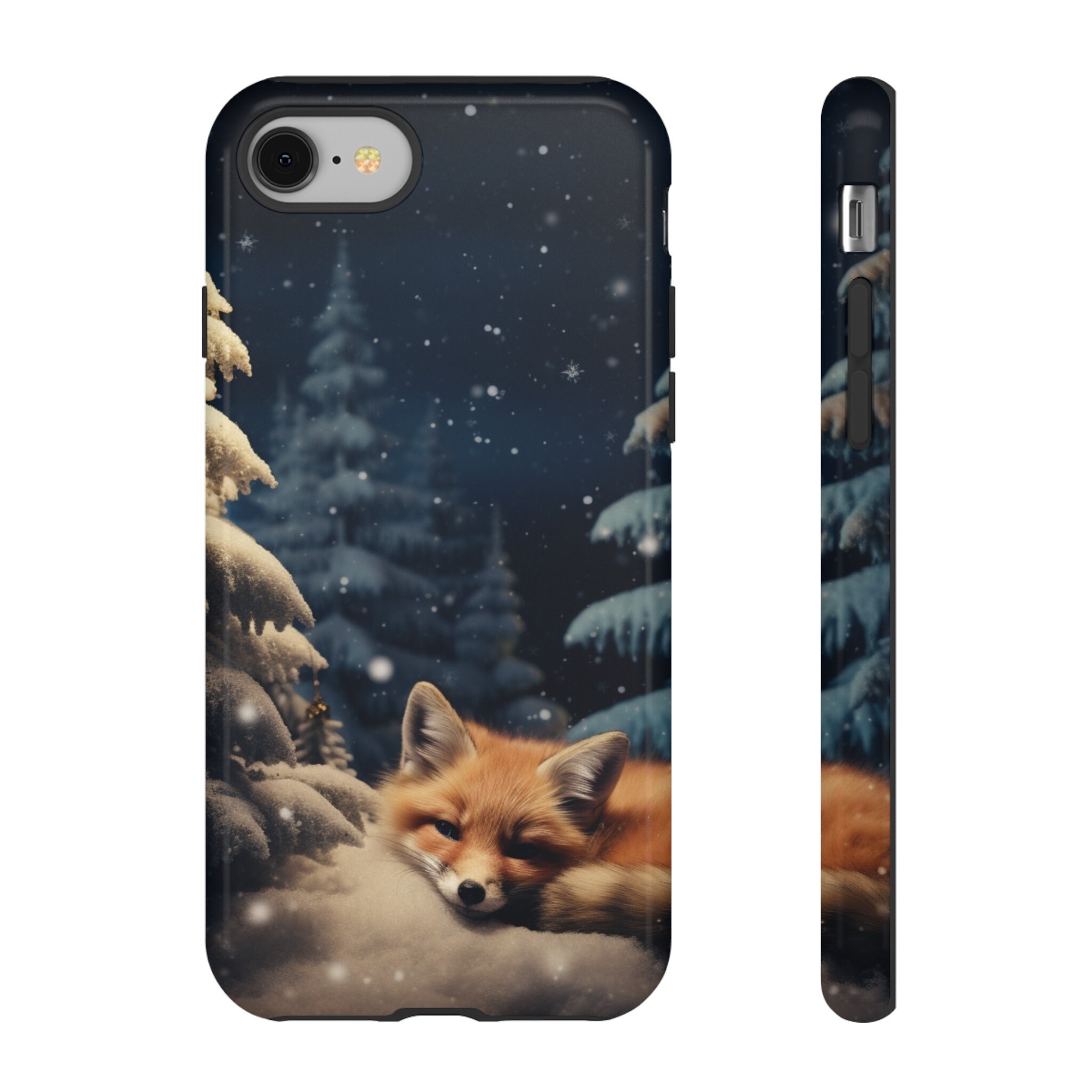 Red Fox Phone Case | Fox Lover's Gift Phone Case | Wild Animal AI Tough ...
