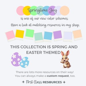 Number Flashcards and Posters 1- 10, Spring Classroom Decor, Numeral ...