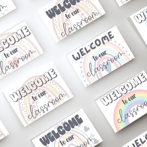 Welcome to Our Classroom Poster, Welcome to Our Classroom Printable ...