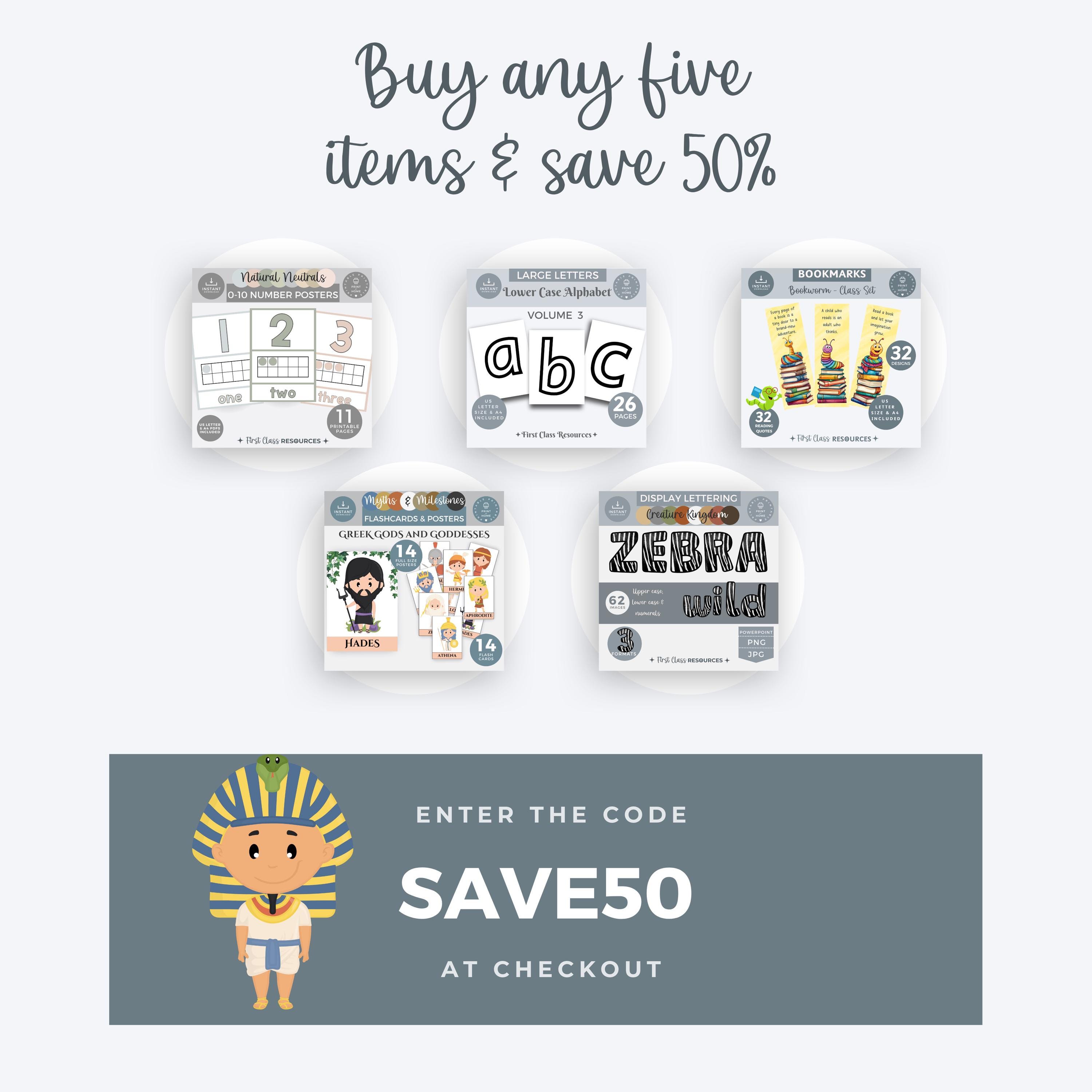 Bulletin Board Displays, Ancient Egypt Bunting and Borders Printable ...