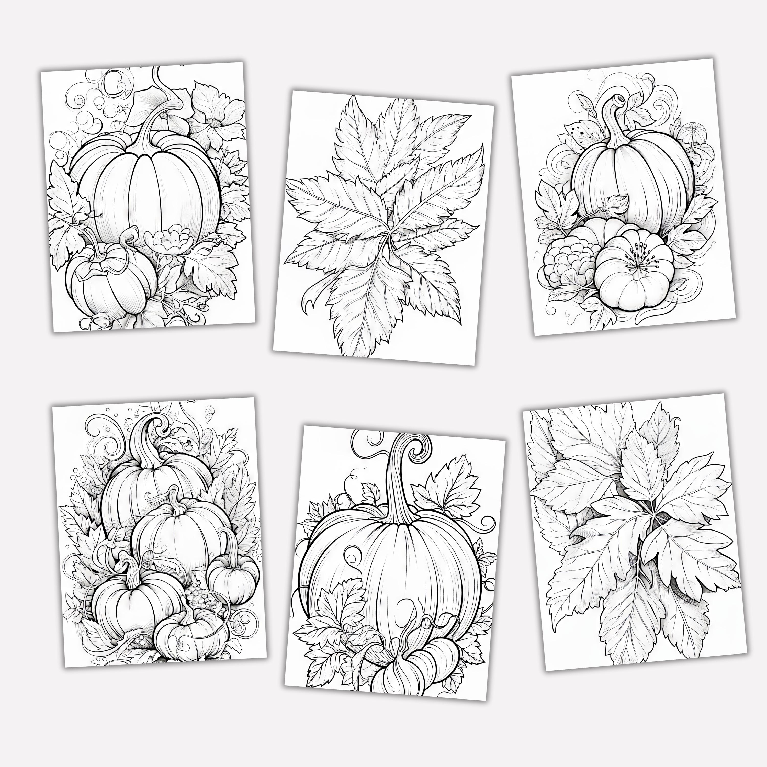 Autumn Coloring Pages for Kids Fall Autumn Coloring Pages Simple ...