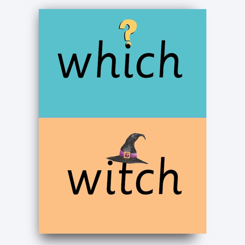 Homophones Classroom Posters 3, Homophones Posters, Classroom Decor ...